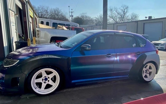 Angry Acorn Design Wide Body Kit Subaru WRX / STI 2011-2014 Hatch – none