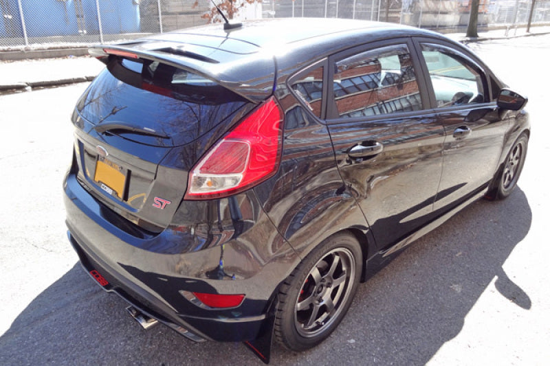Rally Armor 13-19 USDM Ford Fiesta ST Red UR Mud Flap w/ White Logo ...