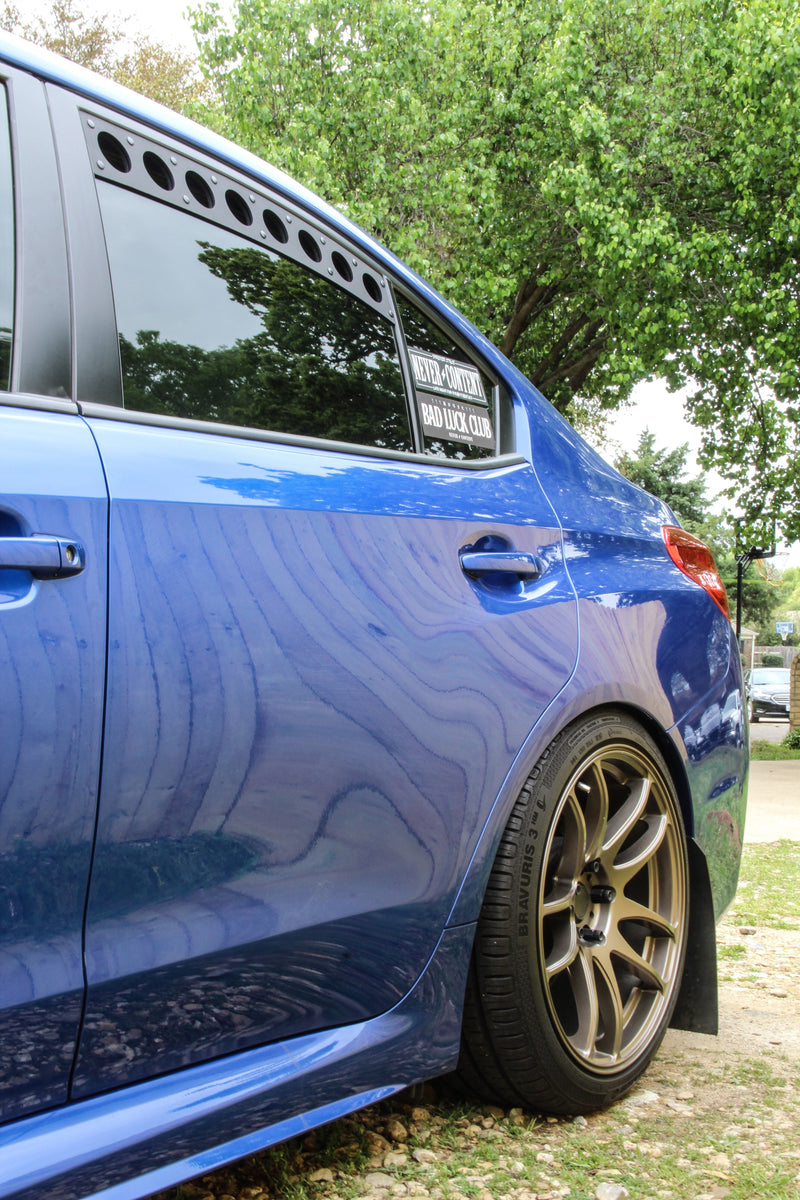 15-21 WRX/STI window vents – none